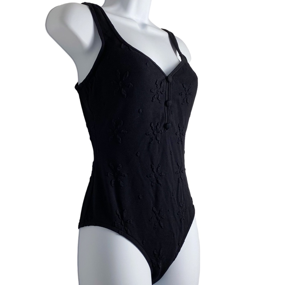 Cole Of California Y2k One Piece Swimsuit In Black Da… - Gem
